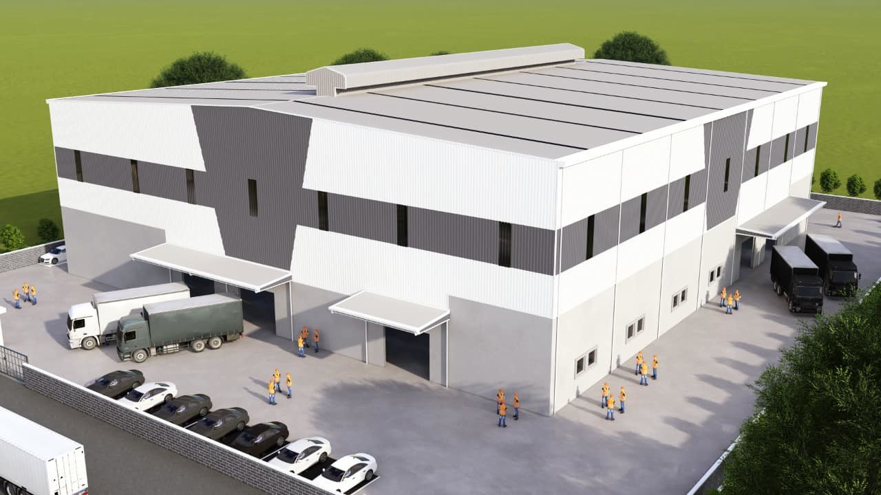 모듈형 구조용 강철 핸저 고강도 OEM 강철 구조 건설